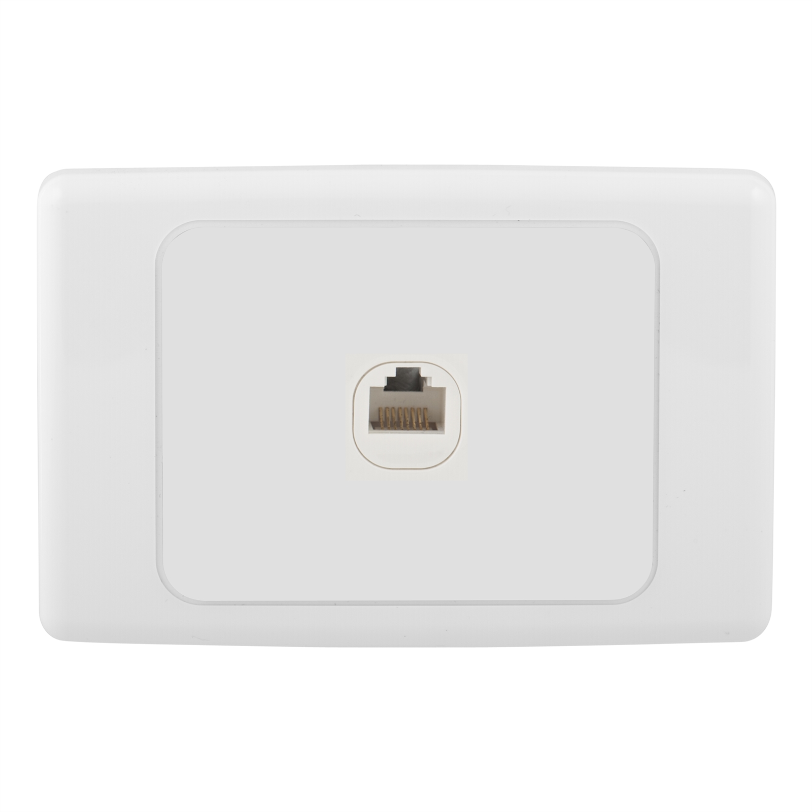 How do I remove this phone socket/plate from the wall?