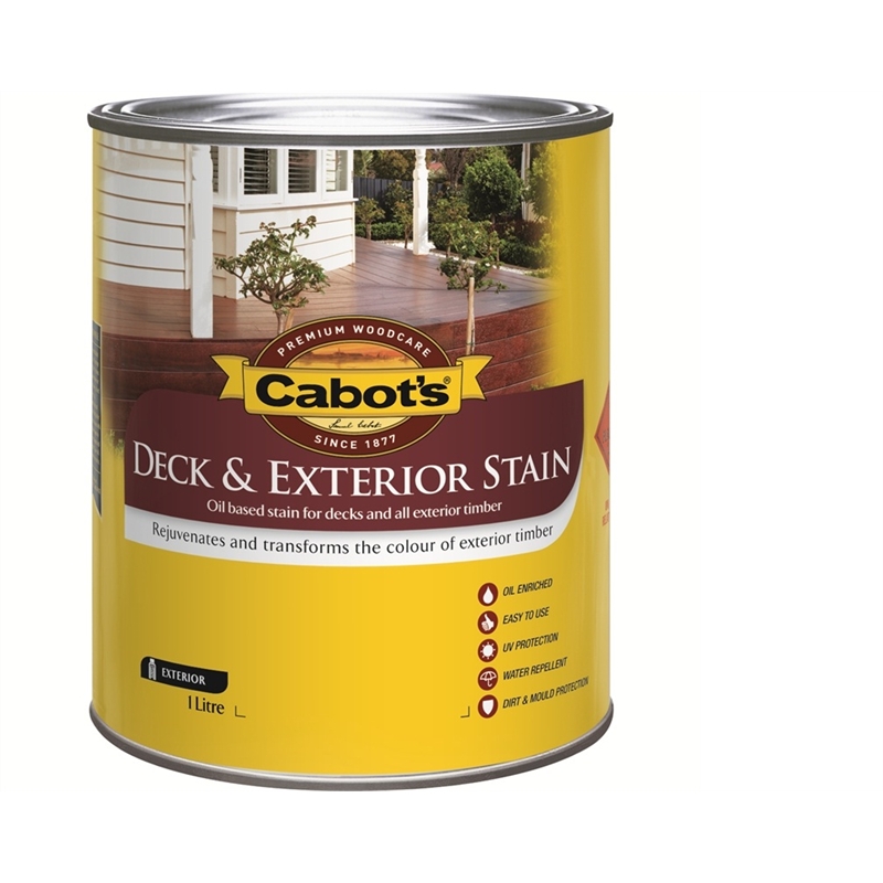 Cabot's 1L Cedar Oil Based Deck and Exterior Stain | Bunnings Warehouse