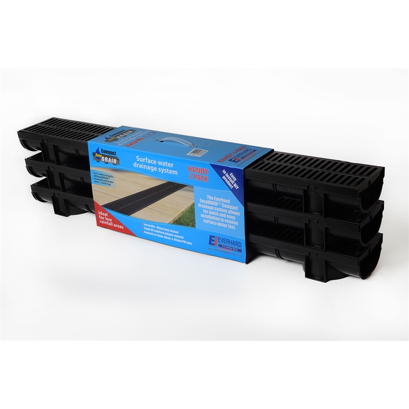 Everhard EasyDrain Garage Drainage 3pk | Bunnings Warehouse