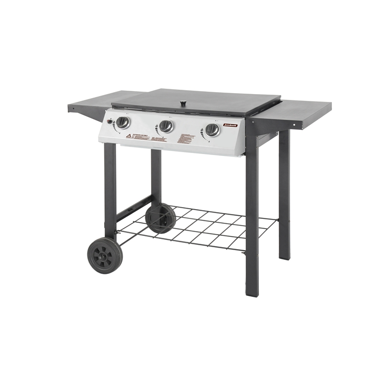Jumbuck 3 Burner Solid Flat Plate BBQ SKU 00154555 | Bunnings Warehouse