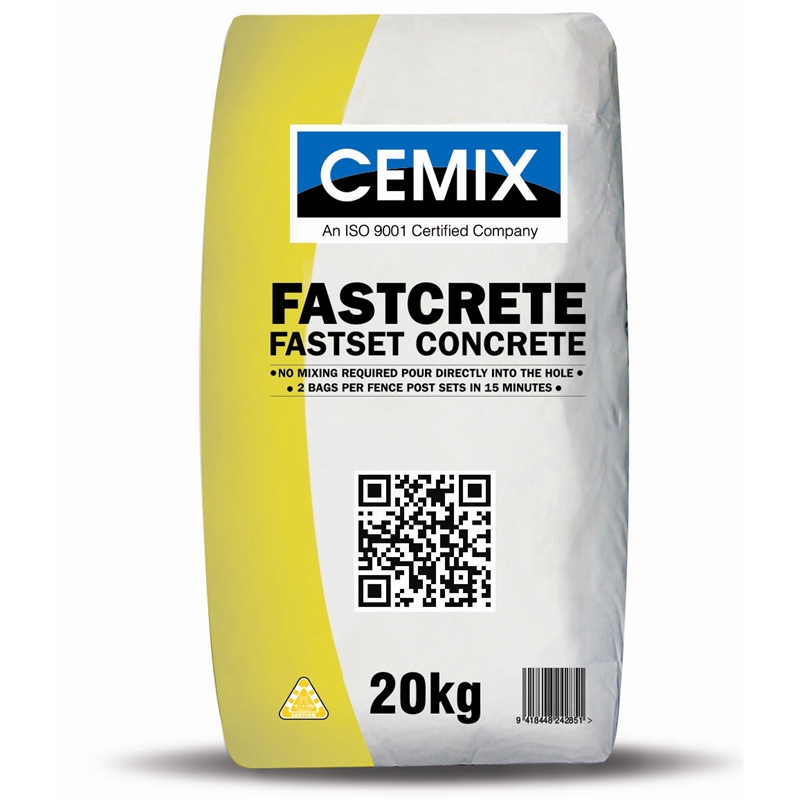 Cemix Fastcrete 20kg | Bunnings Warehouse